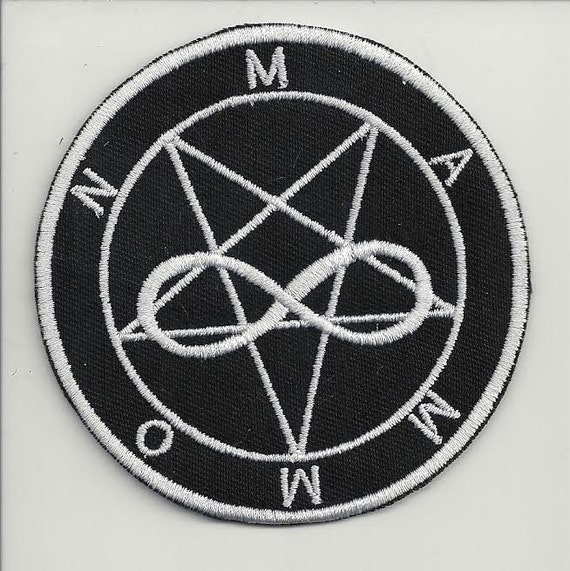 Sigil of Mammon embroidered patch 32 X 32 INCH