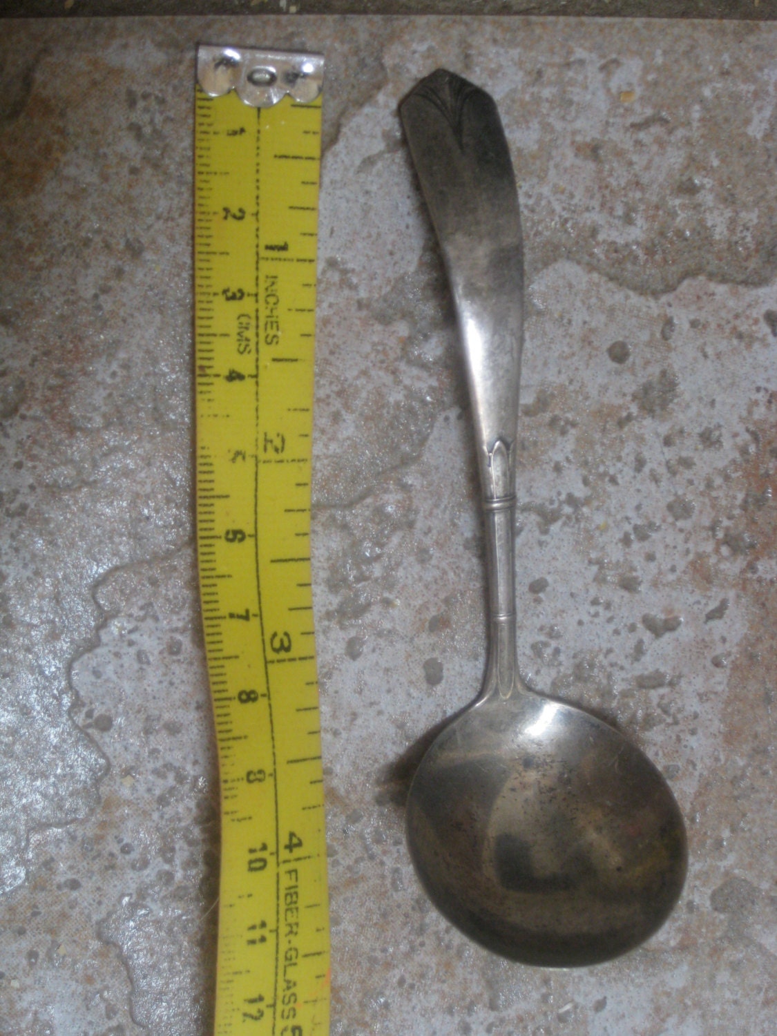 Lovely Vintage Sterling Silver Jam or Jelly Spoon Miniature Ladle ...