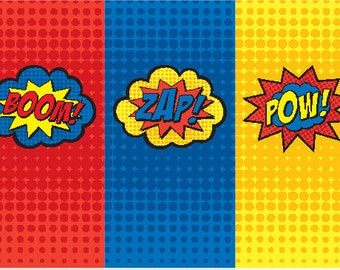 Welcome Superheroes Sign 11x17 DB INSTANT DOWNLOAD