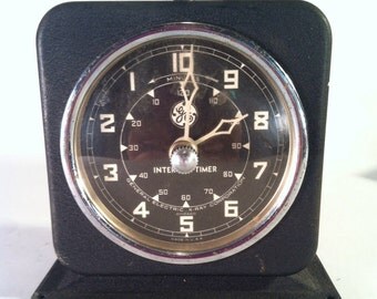 Vintage General Electric Interval XRay Department Timer