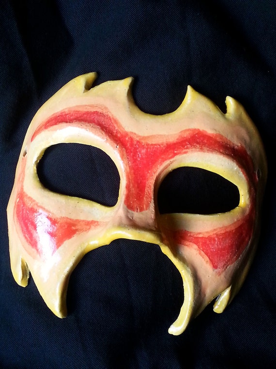 Flame Mask by IronLotusStudios on Etsy