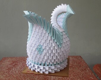 3d origami triangles | Etsy