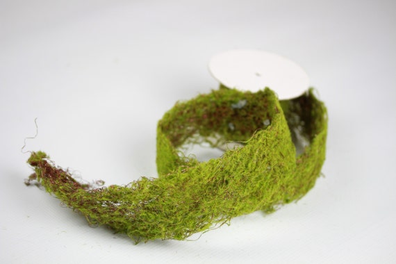 Artificial Moss Ribbon Roll for fairy garden by TheLittleHedgerow