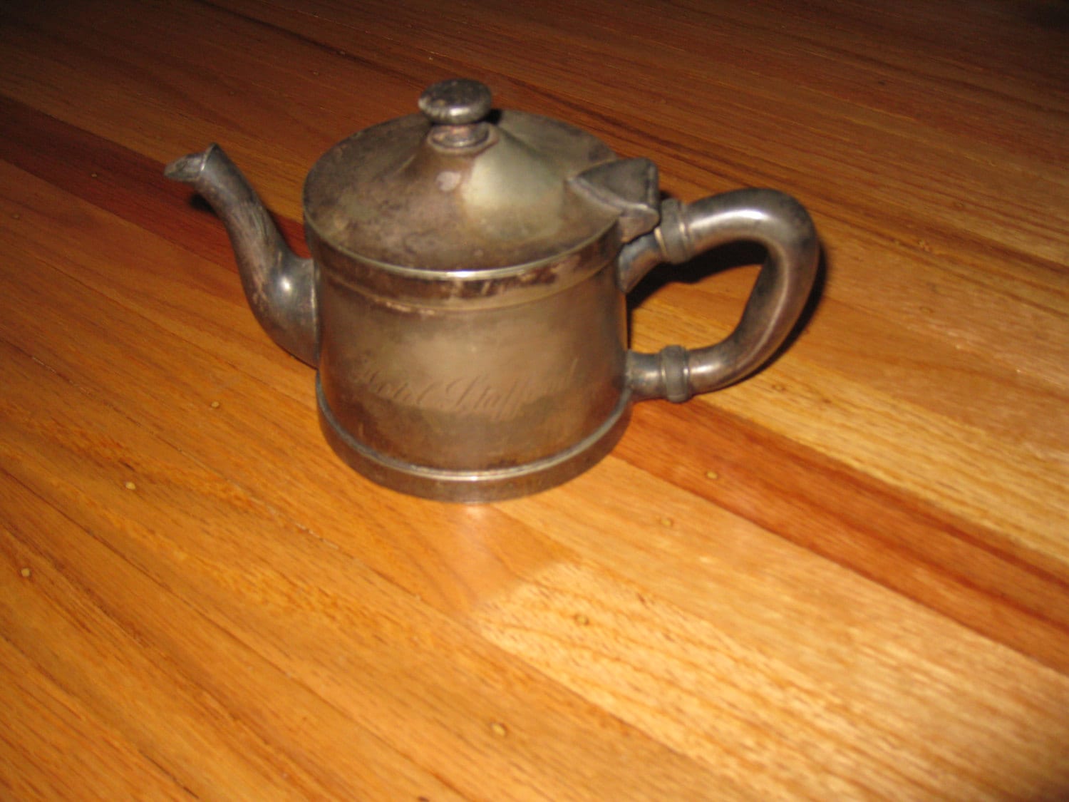 HOTEL STAFFORD Antique Creamer Benedict Indestructo Sheffield Plate ...