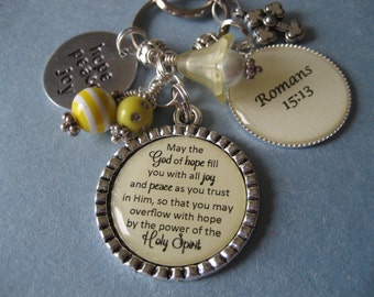 Bible verse keychain | Etsy