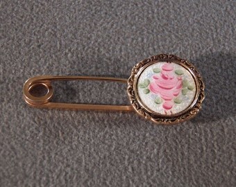 Fancy safety pin | Etsy