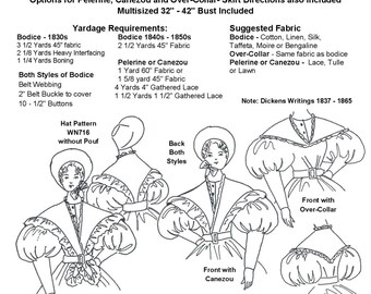 1830s pattern | Etsy