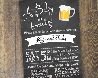 Beer invitation | Etsy