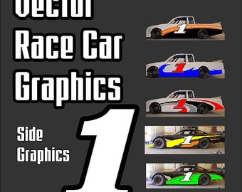 Racing car clipart | Etsy