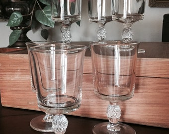 Popular items for footed water goblets on Etsy