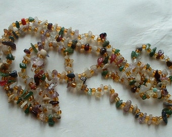 Popular items for stone chip necklace on Etsy