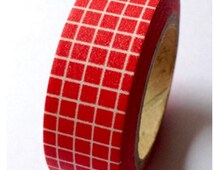 Popular items for red grid on Etsy