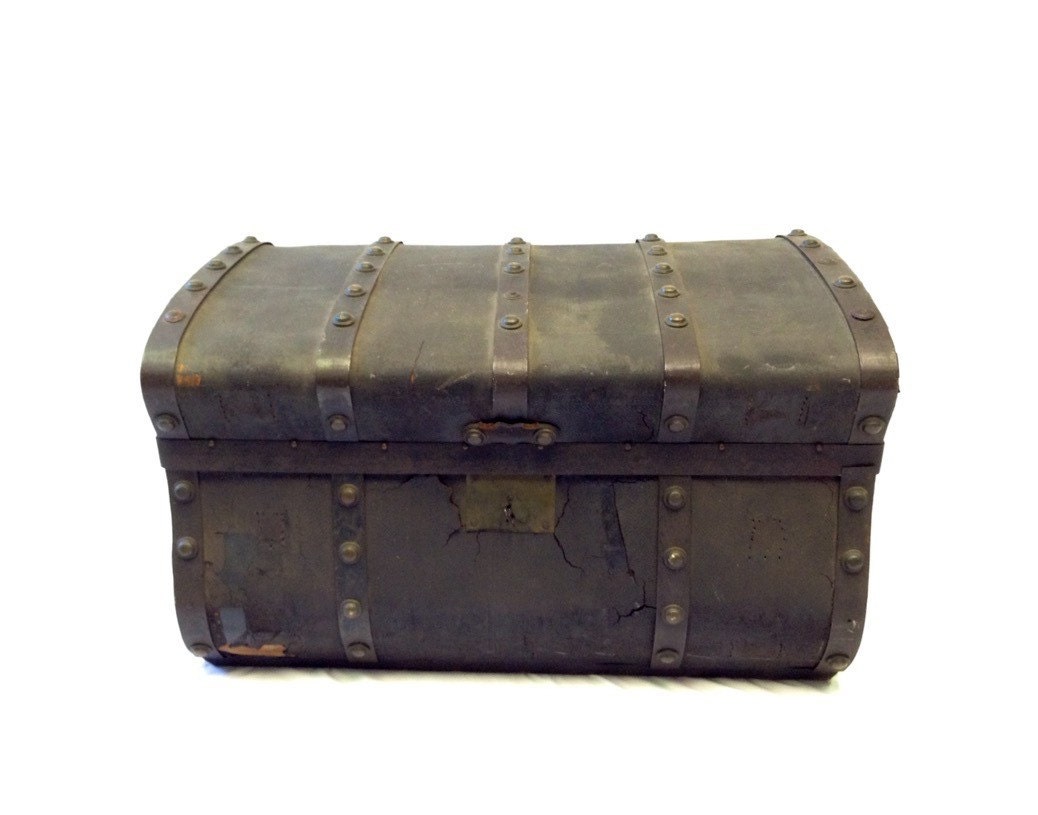 1860s American Civil War Nurses Chest/Civil War/Militaria/Trunk/Brass ...