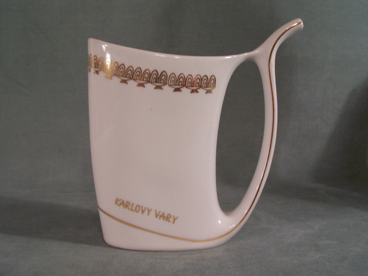 Vintage Sipping Cup Sick Cup Spa Cup Karlov Vary Carlsbad Karlsbad S585 ...