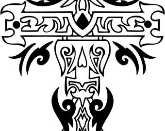 Popular items for cross vinyl decal on Etsy