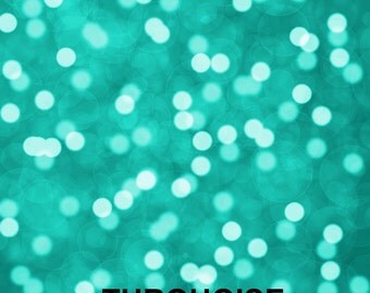 Teal bokeh | Etsy