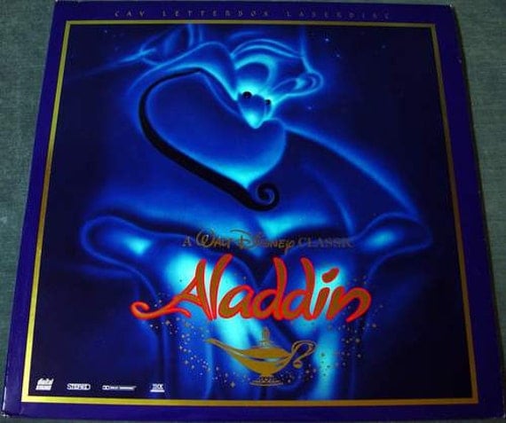 Aladdin LaserDisc 1992 Disney Collection 1990's by FlamingoVinyl