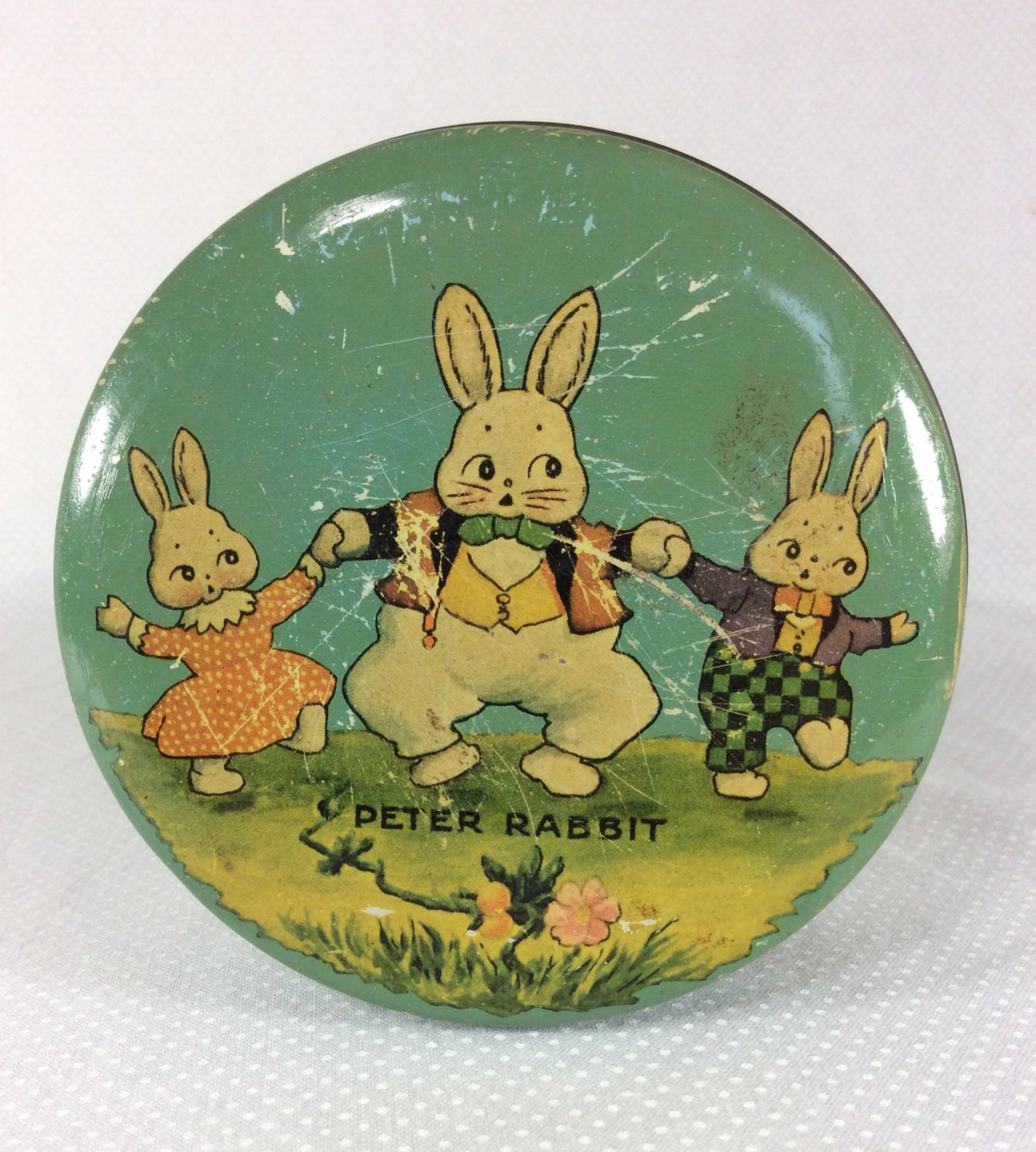 1920s Tindeco Peter Rabbit Tin – Haute Juice