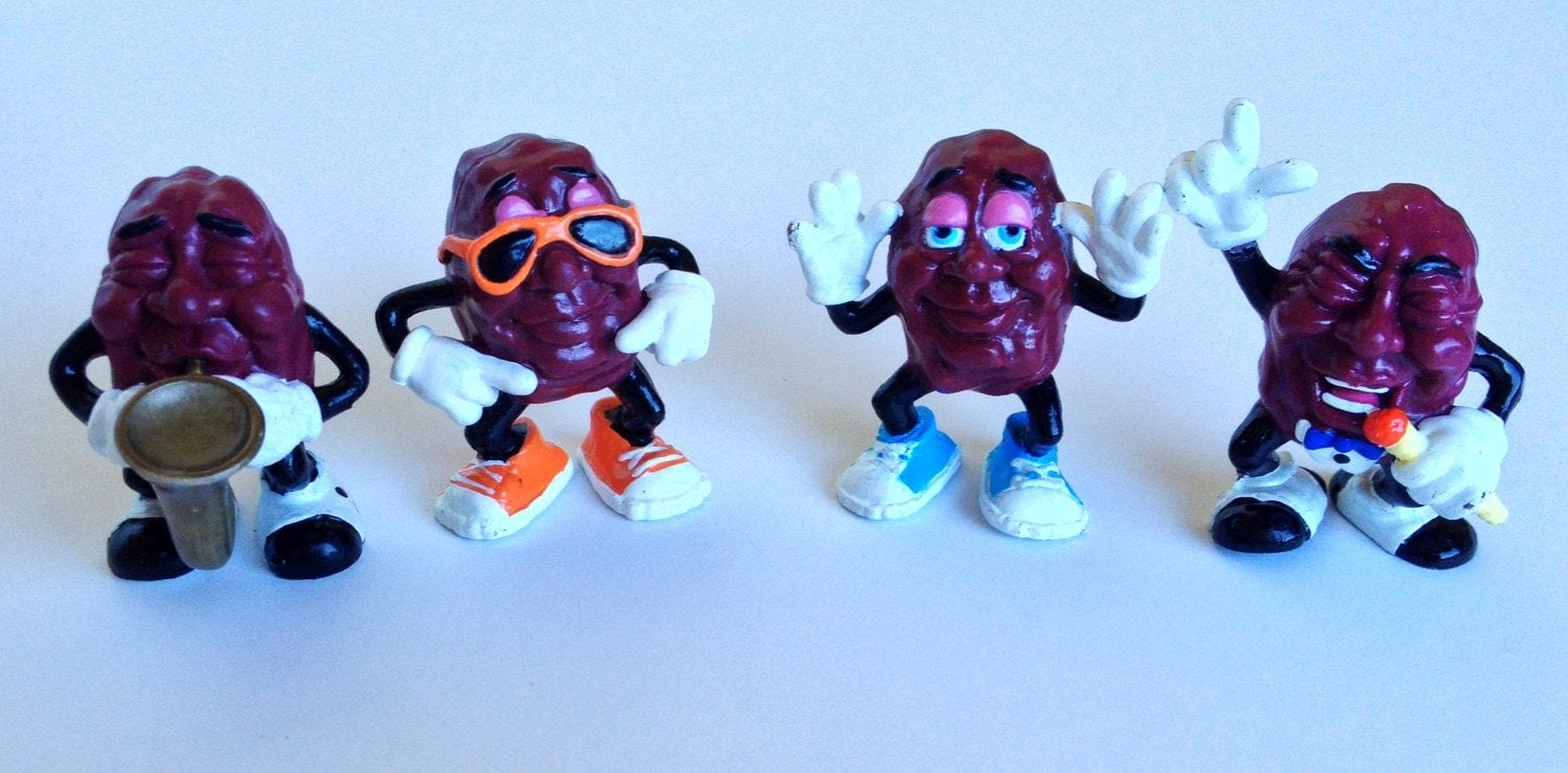 California Raisins Hardee series 1 complete set 1987