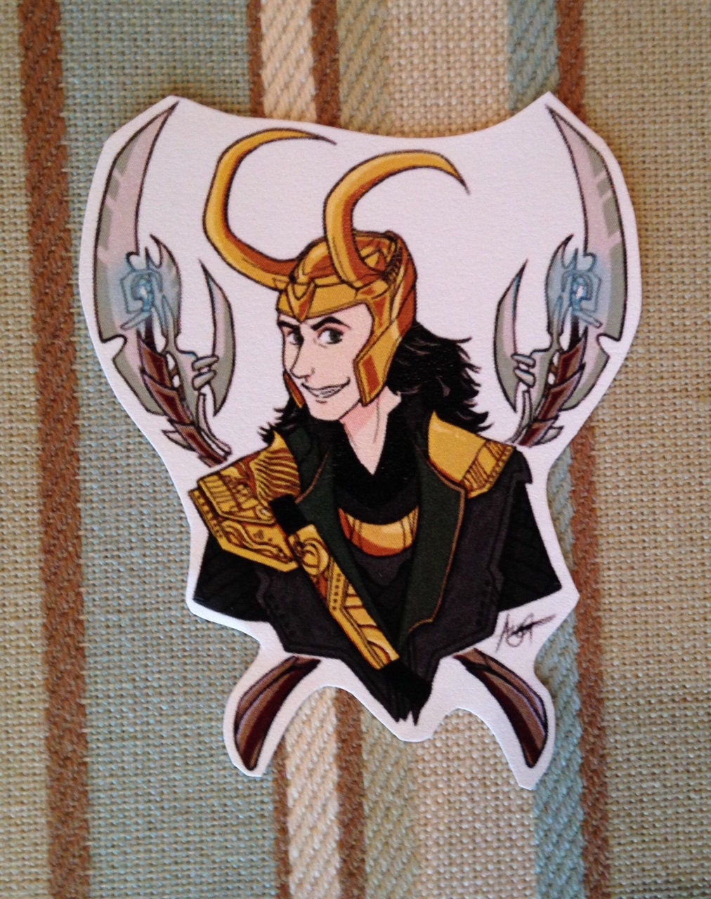 Loki Sticker by ArtisticCole on Etsy