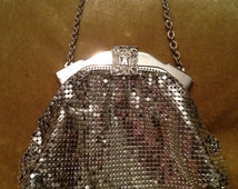 Popular items for vintage mesh purse on Etsy