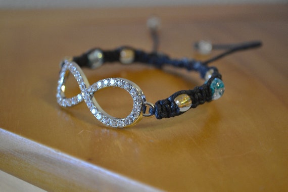 Items similar to Bling Infinity Friendship bracelet on Etsy