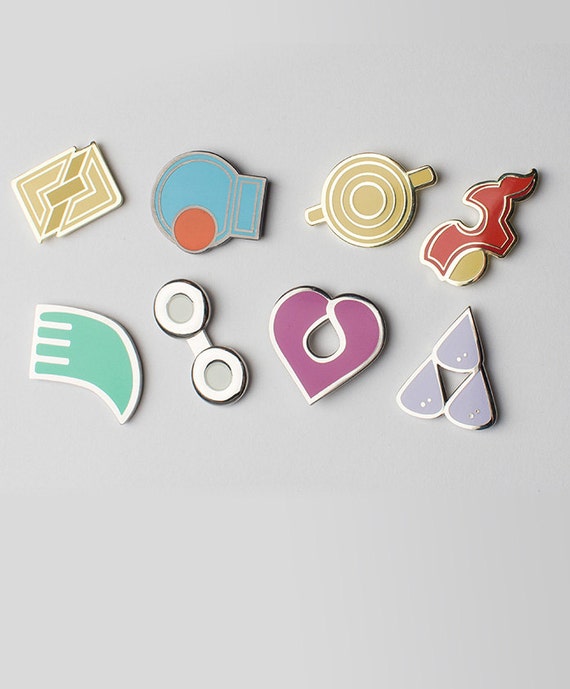 Pokemon Gym Badges: Generation 3 Hoenn Region by PokemonBadge