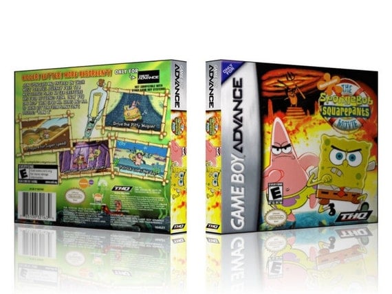 GBA - SpongeBob SquarePants Movie ,The - Collector's Game Case
