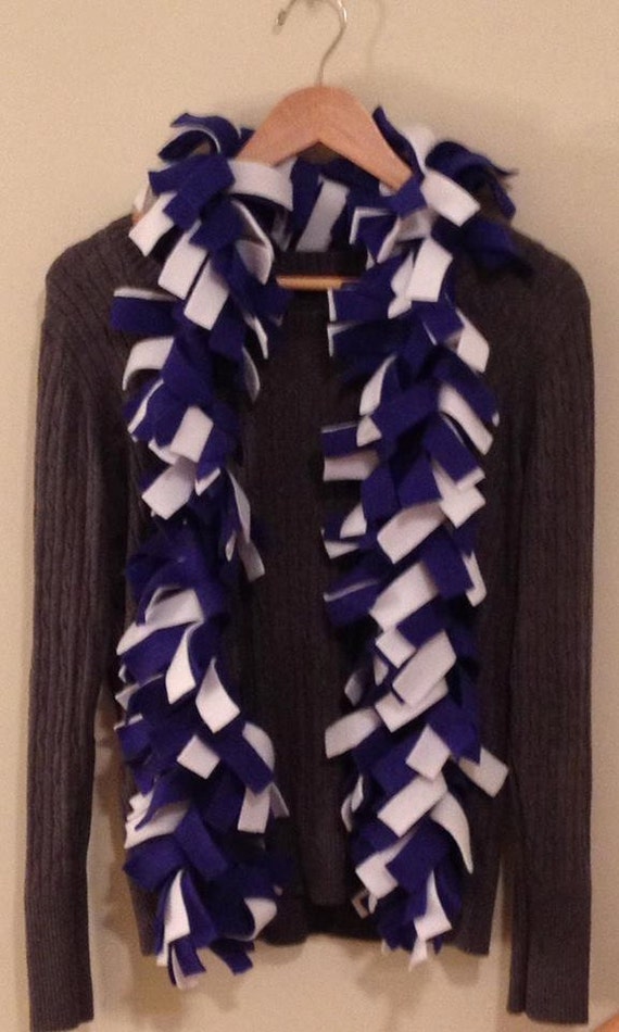 Items similar to Cheer Boa Fringe Fleece Scarf on Etsy