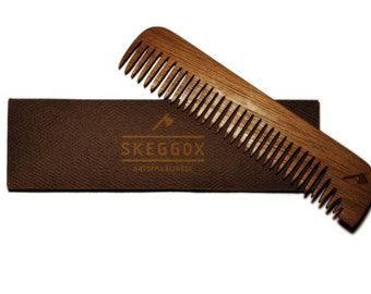 Handmade wooden comb for men