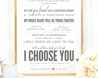 First dance lyrics | Etsy