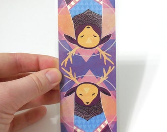 City Scape bookmark Illustrated bookmark unique by michiscribbles