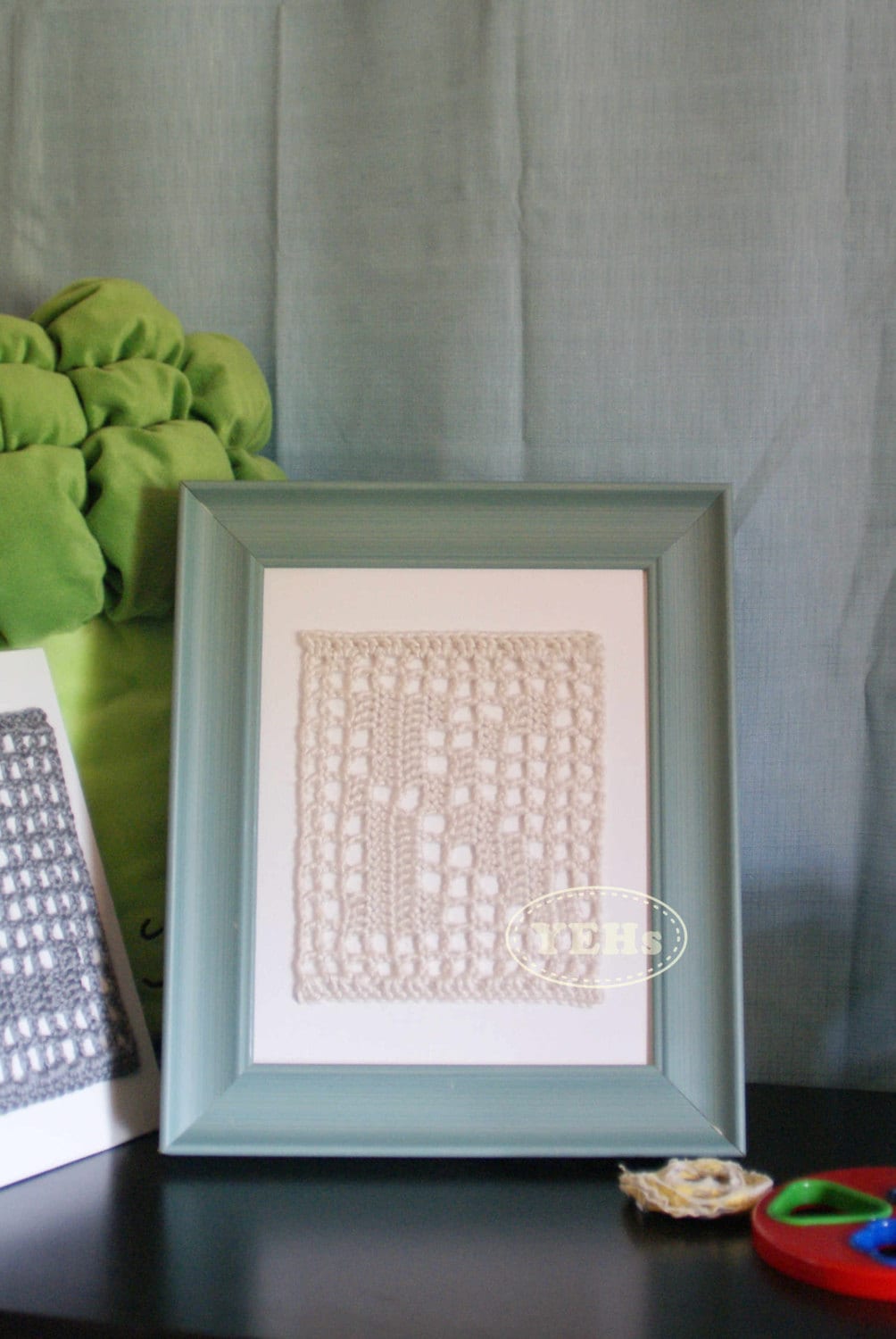 Monogram Initial Decoration Baby Name Initial Design house