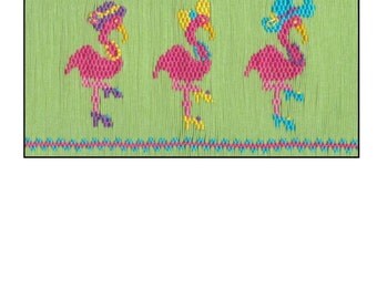 Party Animals Smocking Plate Design by Frances Messina Jones