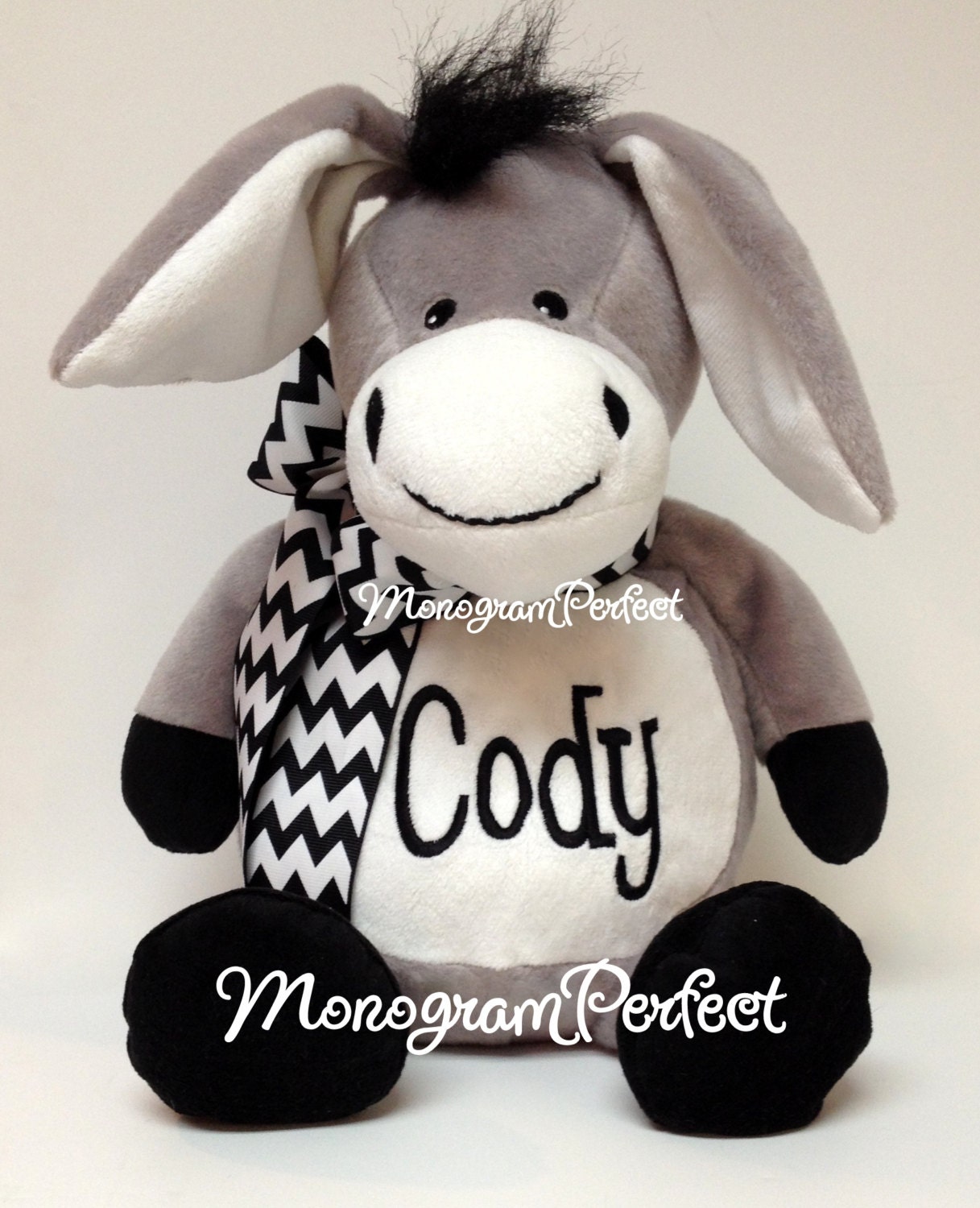 Personalized 16 Plush Donkey Stuffed Animal
