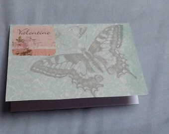 Butterfly valentine | Etsy