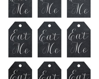 Eat me tags | Etsy