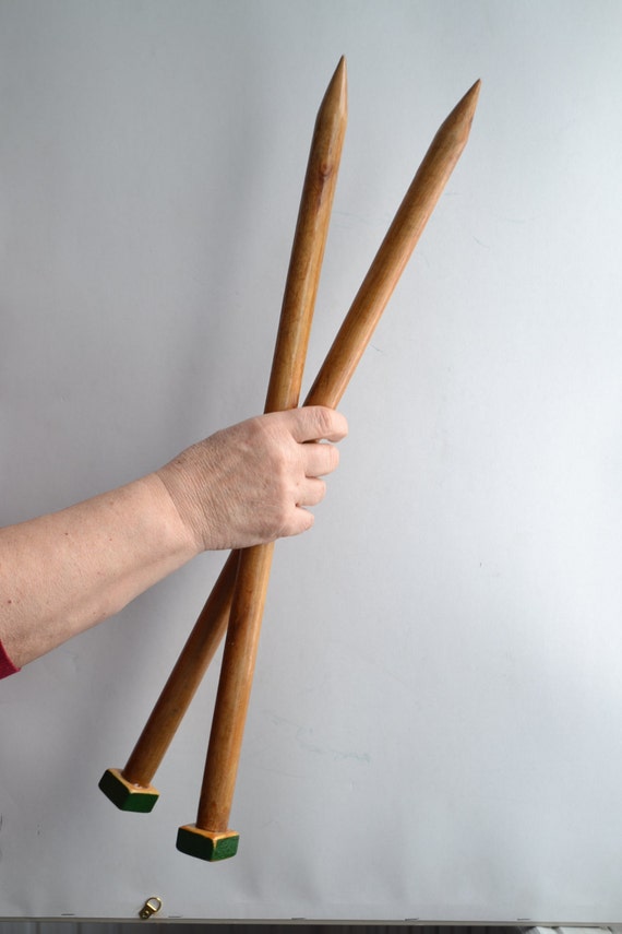 Extreme Knitting Needles SIZE 50 25 Mm 22 8 Inch 58 Cm