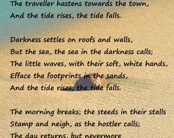 Popular items for longfellow poetry on Etsy