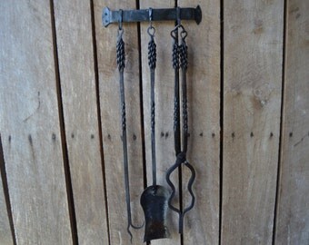 Wizard Head Fire Poker Hand Forged by Itsironart on Etsy