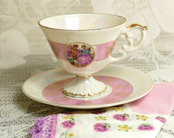 Colonial Scene Brooch