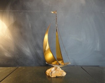 Sailboat sculpture | Etsy