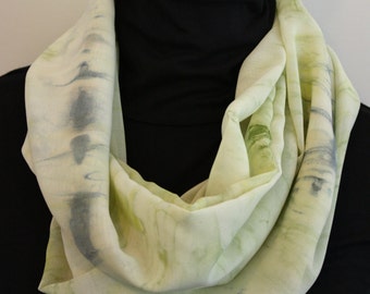 Bright yellow scarf | Etsy