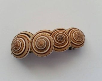 Seashell Hair Clip Coastal Clip Shell Hair by OutIslandEssentials