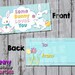 Printable EASTER TREAT BAG Toppers Some Bunny Loves You