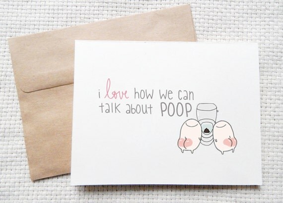 Poop Card by DolciDays on Etsy