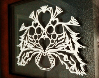 Popular items for hand cut paper art on Etsy