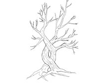 Popular items for intertwined trees on Etsy