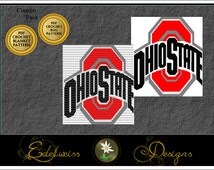 Unique ohio state crochet related items | Etsy