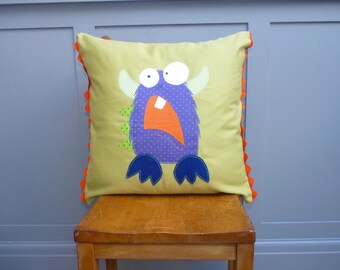 Monster cushion | Etsy